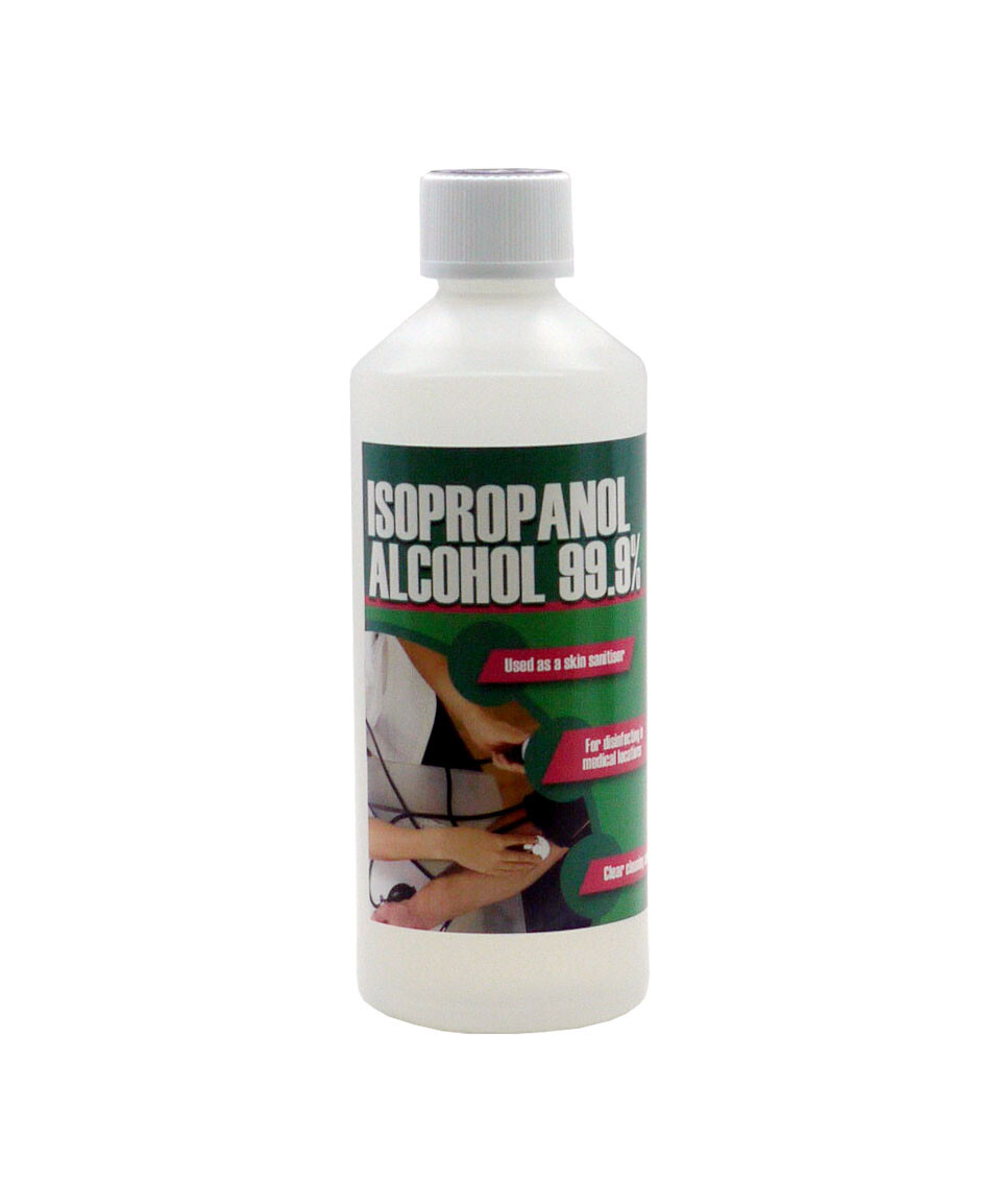 Isopropanol Alcohol IPA 99.99% Pure Medical Grade Disinfectant 500ml ...