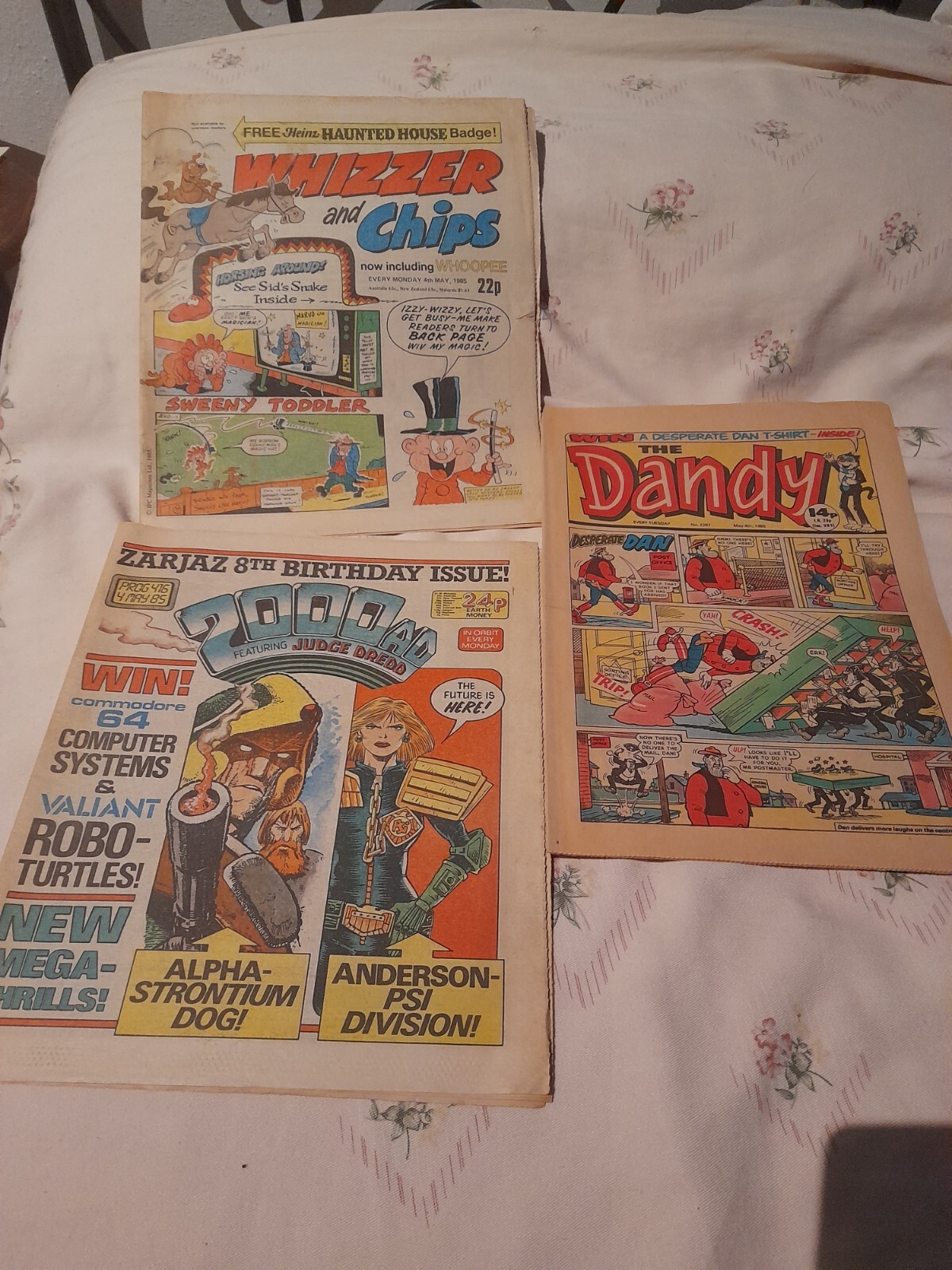 THE DANDY(MAY 1985)+2000AD(MAY 1985)+WHIZZERS AND CHIPS(MAY 1985) | eBay
