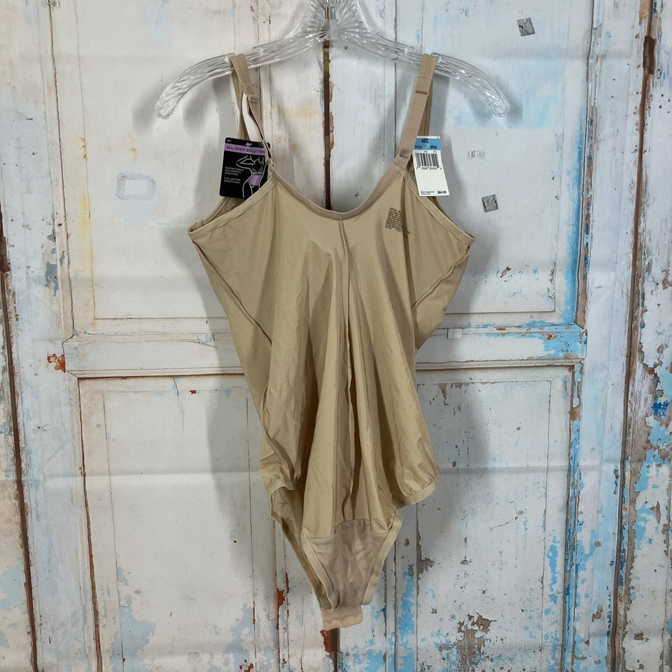 Bali Ultra Light Body Briefer Shaper Firm Control Underwire Suit ...