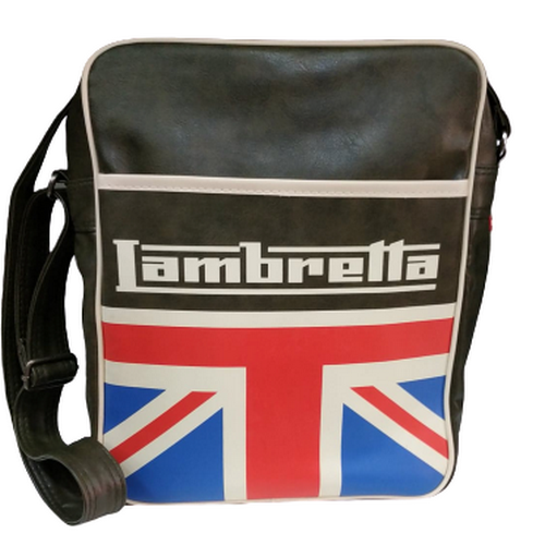 Lambretta Scooter Bag mod shoulder messenger retro union jack british ...