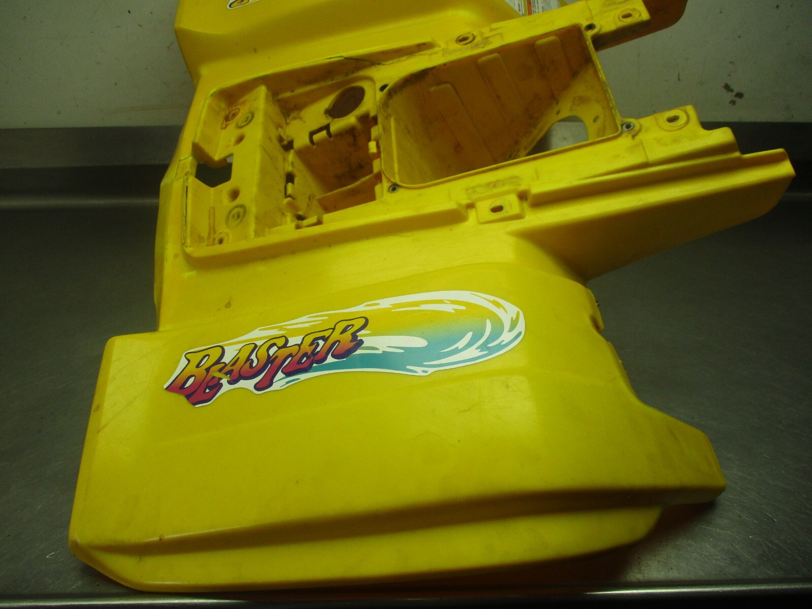 1996 Yamaha Blaster Yellow Rear Plastic Fender | OE | Yamaha