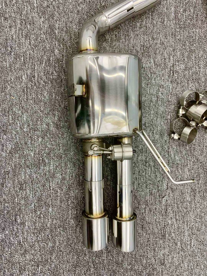 BMW M3 full exhaust E90/E92/E93 M3 dual X pipe pneumatic valved ...