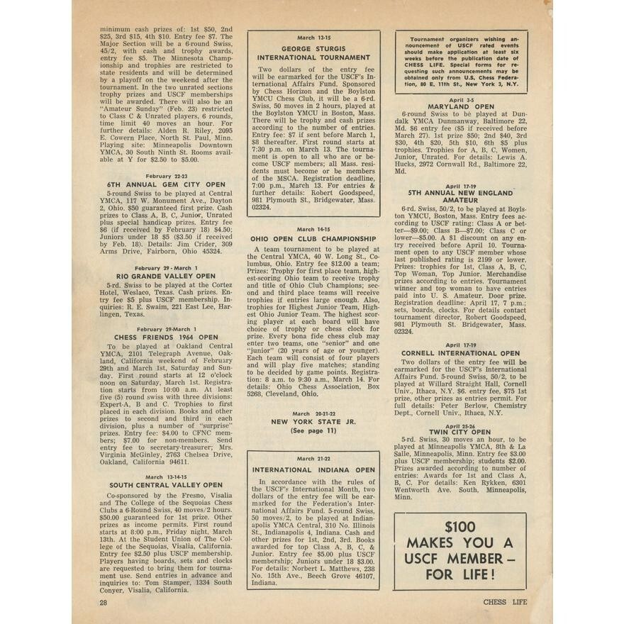 Bobby Fischer World Champion Chess Life Signed Autograph Photo Magazine ...