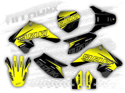 Graphics compatible with Suzuki DRZ 70 2008 - 2013 2014 2015 2016 2017 ...