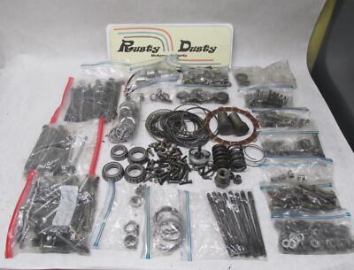 Huge 21+ Pound Mixed Harley Builders Machinist Lot Engine Parts Studs ...