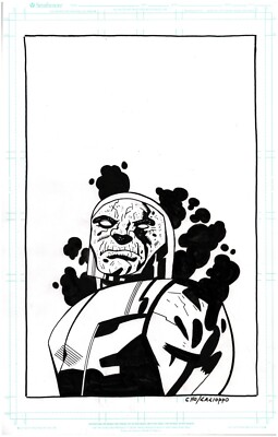 DARKSEID RECREATION PINUP~ANTHONY CACIOPPO~NEW ART | eBay