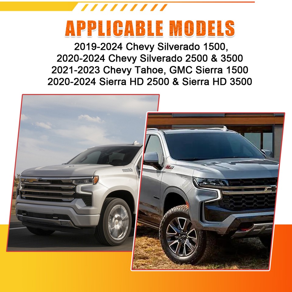 Adjustable Truck Laptop Mount for 2019-24 Chevy Silverado, Tahoe, GMC ...