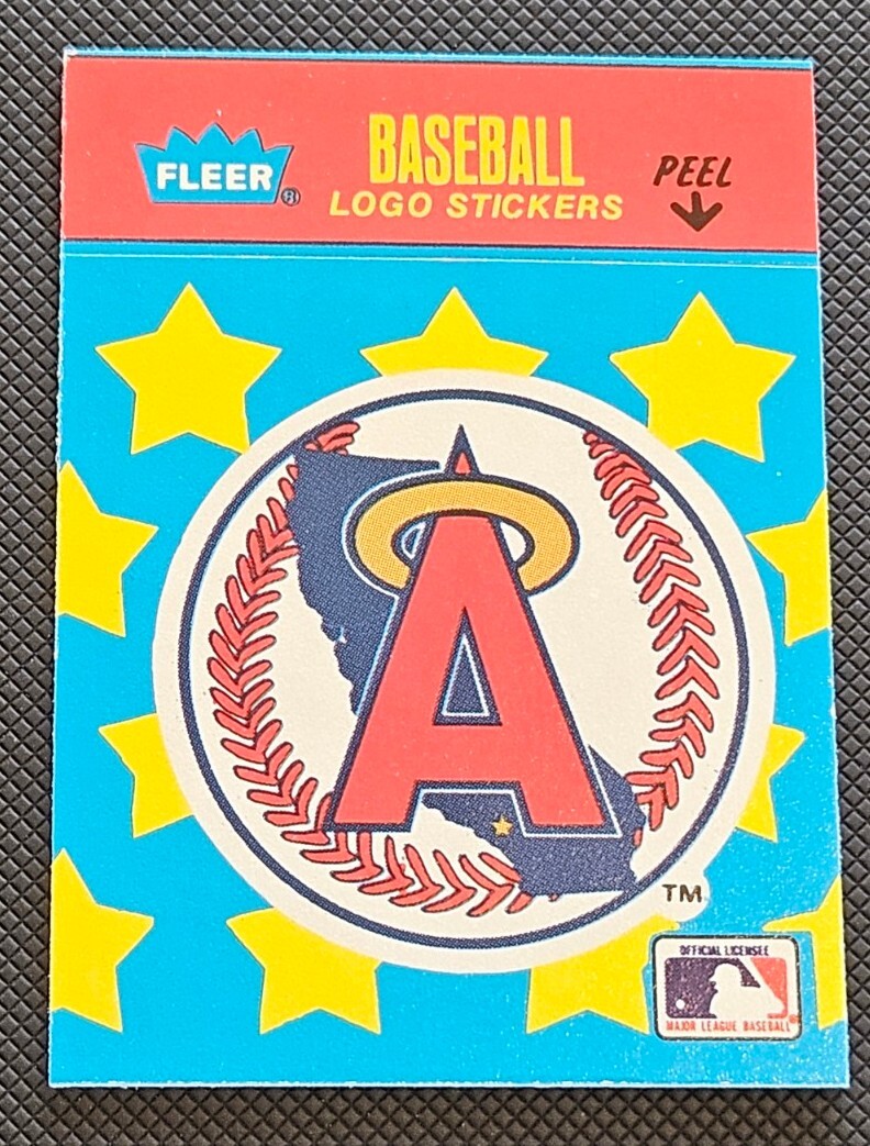 1987 FLEER CLASSIC MINIATURES ANGELS LOGO STICKER | eBay