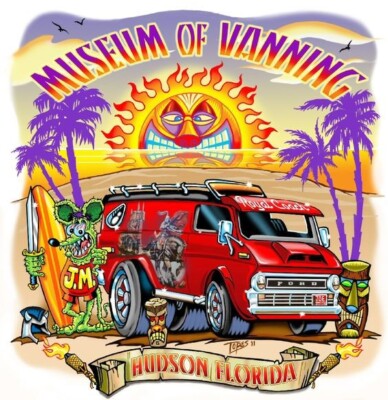 2-PACK BOOGIE VANS HOT ROD RACING RAT FINK BIKER MOTORCYCLE GUNS ...