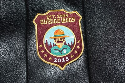 Outside Lands SF Festival Concert OSL Souvenir 2015 Patch Rare New | eBay