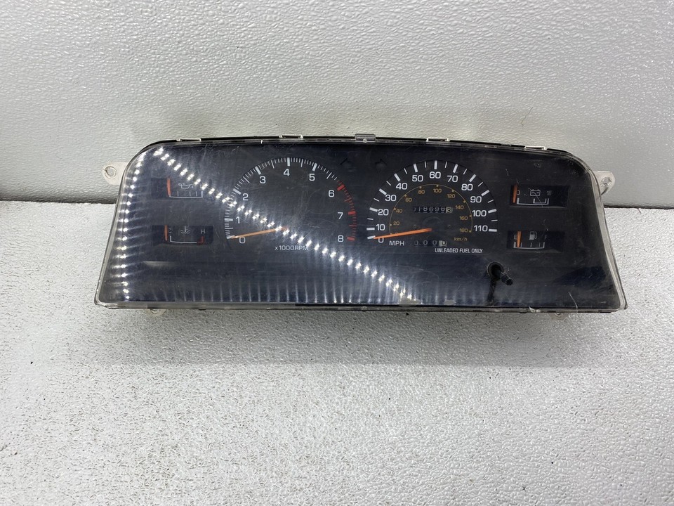1990-1991 Toyota 4Runner & pickup truck V6 speedometer cluster tach ...