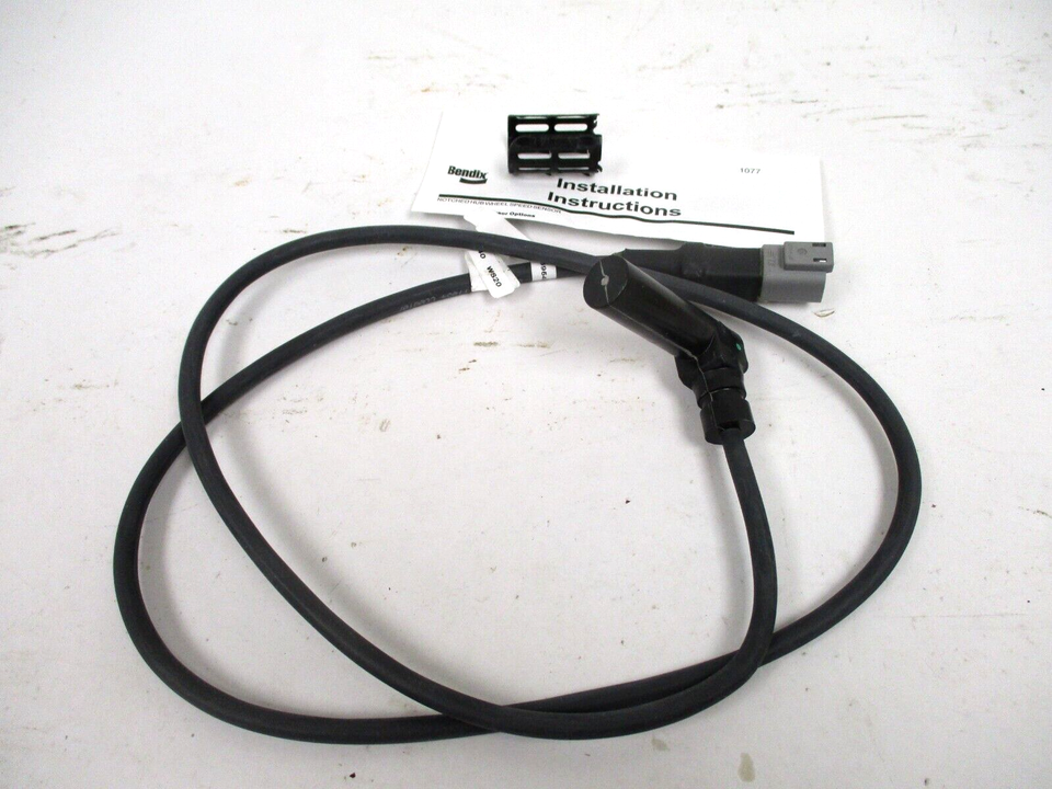 800717 BENDIX 41" ABS WHEEL SPEED SENSOR WS-20 90 DEGREE 5007340 ...