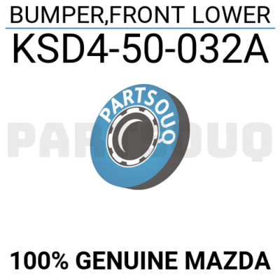 KSD450032A Genuine Mazda BUMPER,FRONT LOWER KSD4-50-032A | eBay