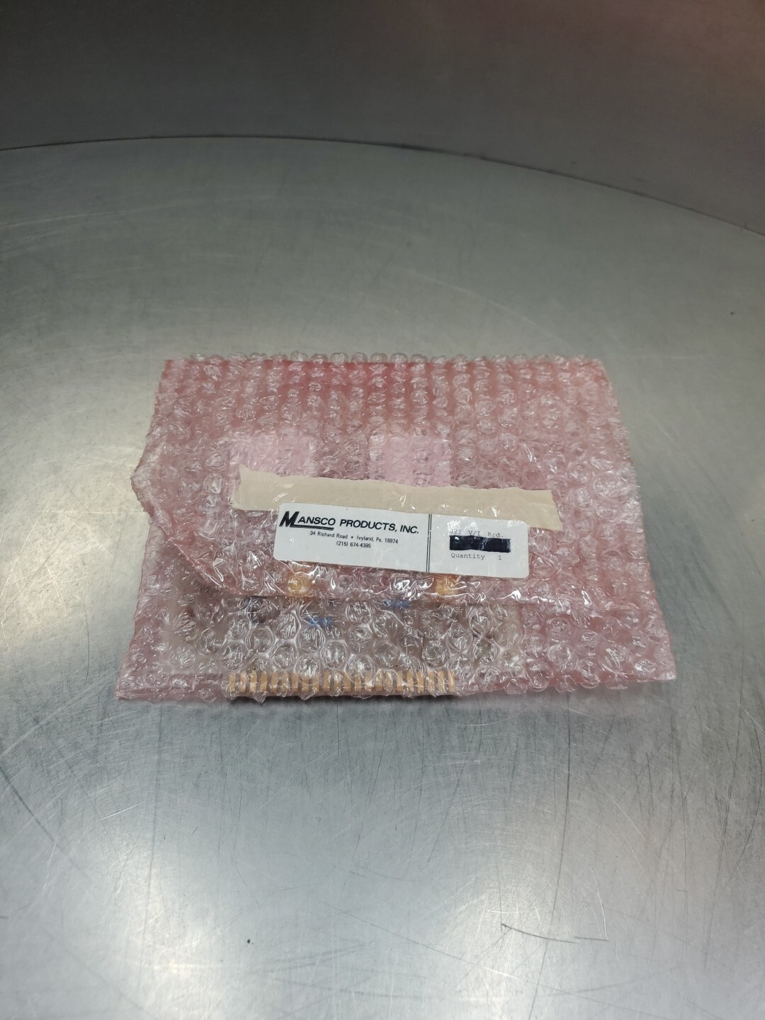 Mansco Products J21 V/I BOARD. 3D-2 | eBay