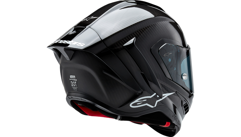 ALPINESTARS SUPERTECH R10 SOLID CARBON BLACK HELMET XL - IN STOCK | eBay