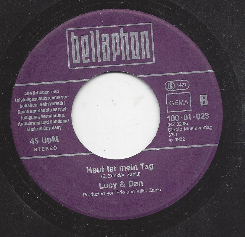 Lucy & Dan : Wieder allein ( = Tomas Ledin Never again, 1982) Vinyl ...