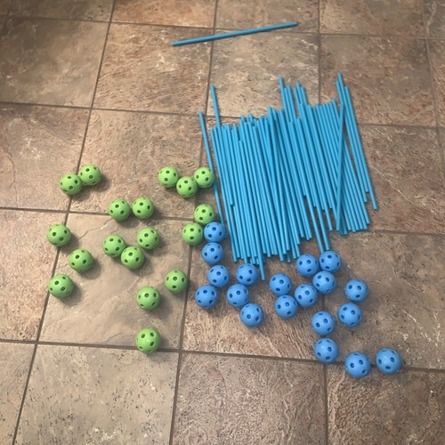 Obuby Kids Construction Fort Building Kit 71 Sticks 37 Balls 108Pieces ...