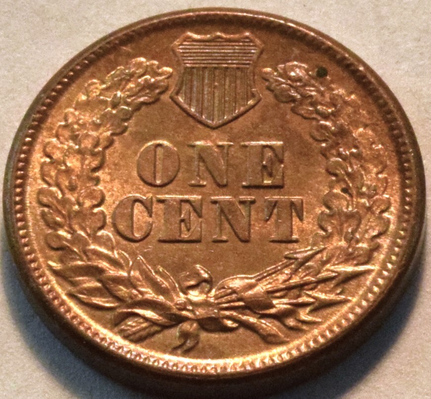 1860 Indian Head Cent, Uncirculated, Bold LIBERTY, Better Semi-KEY Date ...