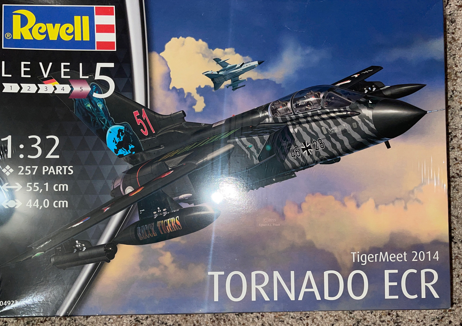 Revell 04923 Tornado ECR Tigermeet 2014 1:32 Fighter Jet Plastic Model ...