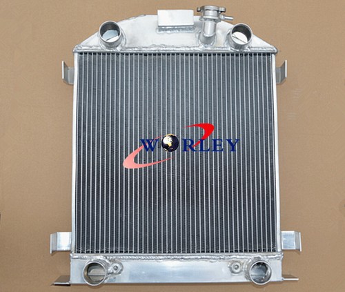 3Row Aluminum Radiator For 1928-1929 Ford Model A W/ Flathead Engine V8 ...