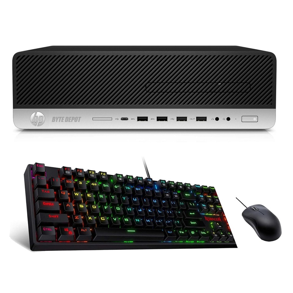 HP Gaming PC Desktop Computer i5 8TH, Up to 64GB RAM, 5TB SSD/HDD ...