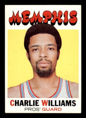 1971 Topps Basketball #158 Charlie Williams VG *e1 | eBay