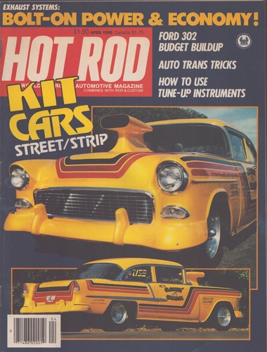 Hot Rod Magazine - April 1980 - Ford 302 Budget Build - Auto Trans ...