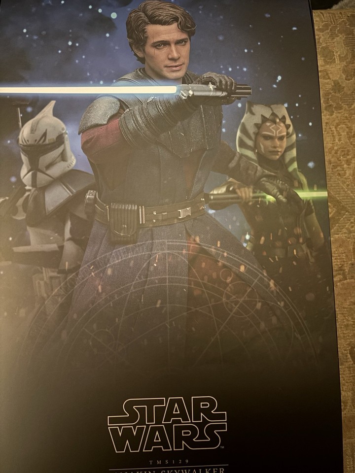 Hot Toys Anakin Skywalker Clone Wars 1/6 Scale Armor Body | eBay UK