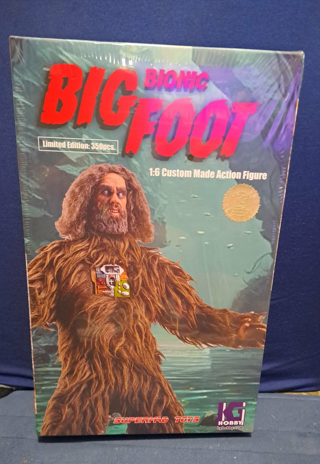 SUPERMAD TOYS CUSTOM BIONIC BIGFOOT 1/6 SCALE ACTION FIGURE NEW READY ...