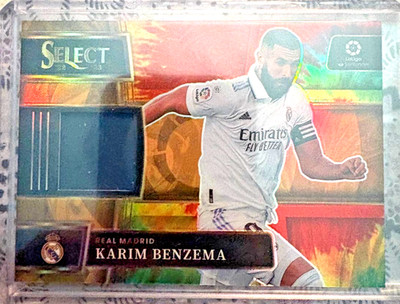 2022-23 PANINI SELECT KARIM BENZEMA LA LIGA SOCCER PATCH 01/20 #SMKB ...