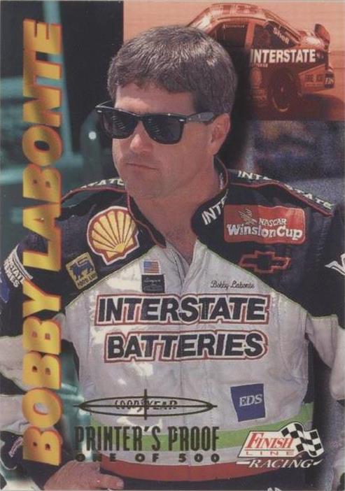 1996 Finish Line Racing - Bobby Labonte #26 Printer's Proof /500 for ...