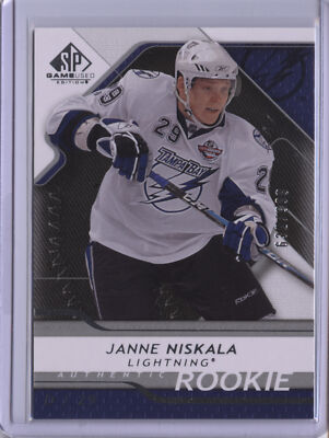2008-09 SP Game Used Janne Niskala #169 #/999 Rookie | eBay