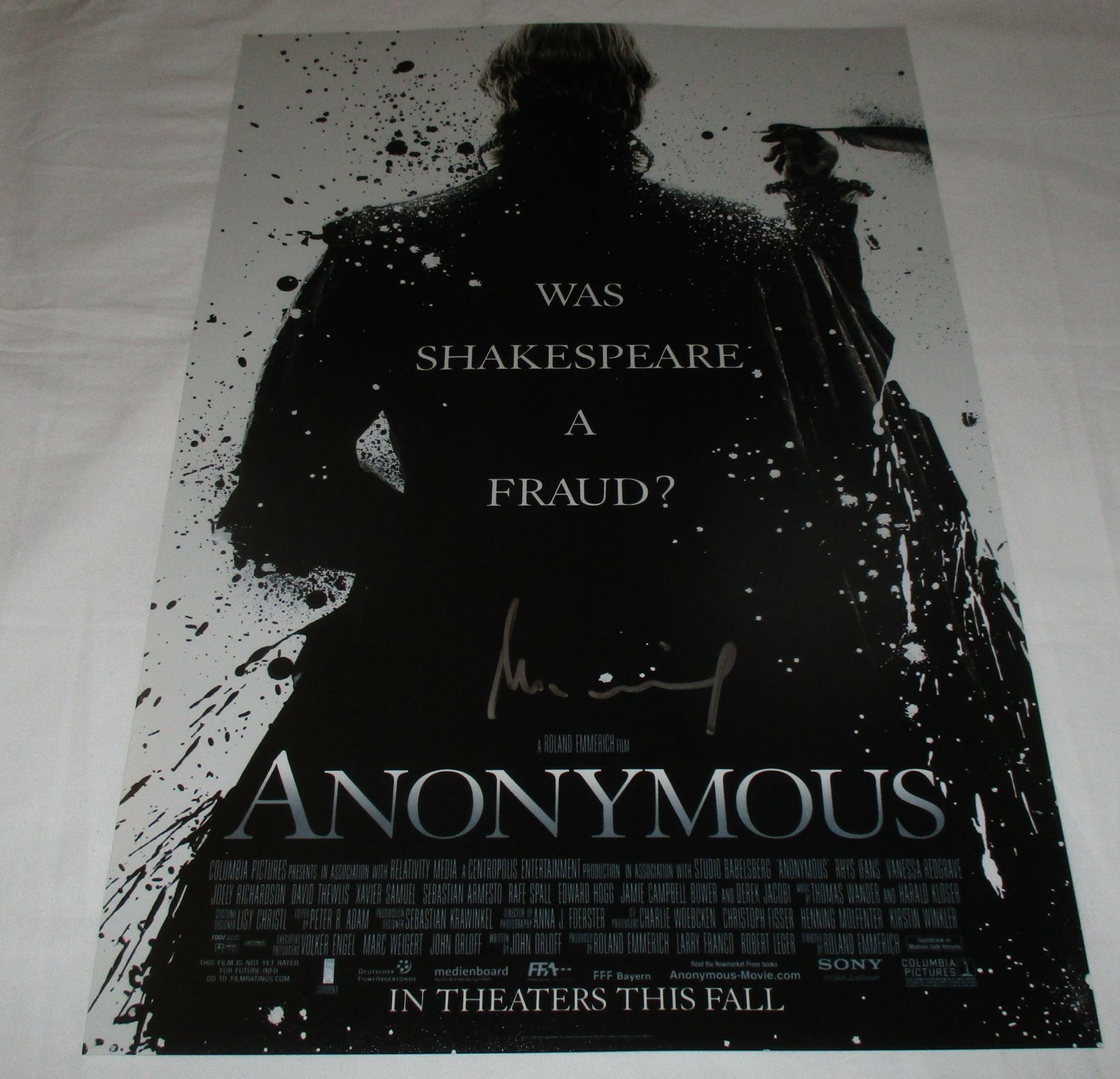 Anonymous Movie Poster