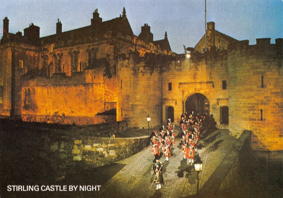 Stirling Castle At Night