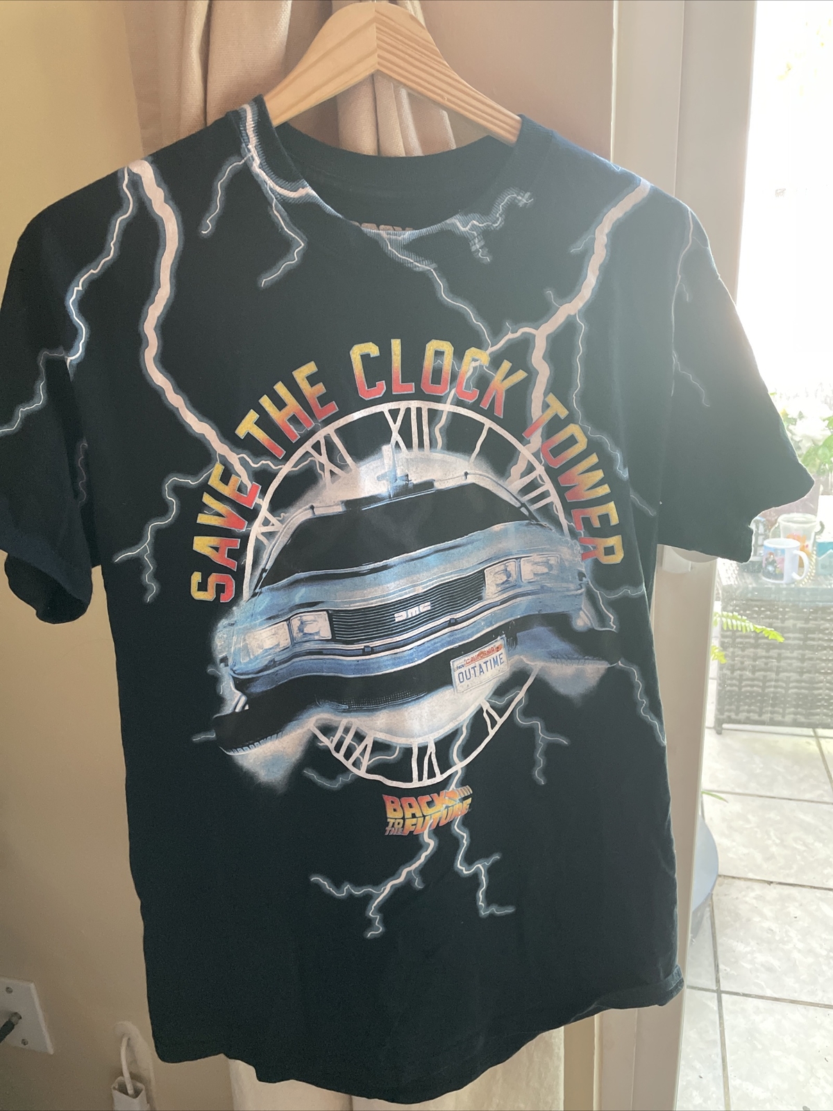 rare back to the future t shirt , vintage style , sav… - Gem