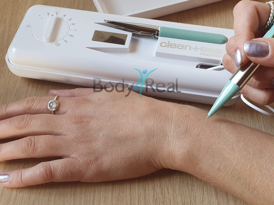 ONE TOUCH / Clean & Easy Home Electrolysis Kit Machine Hair Remover ...