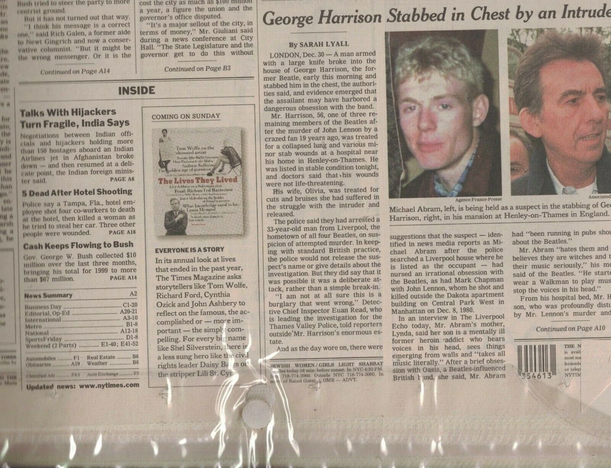 George Harrison 1999