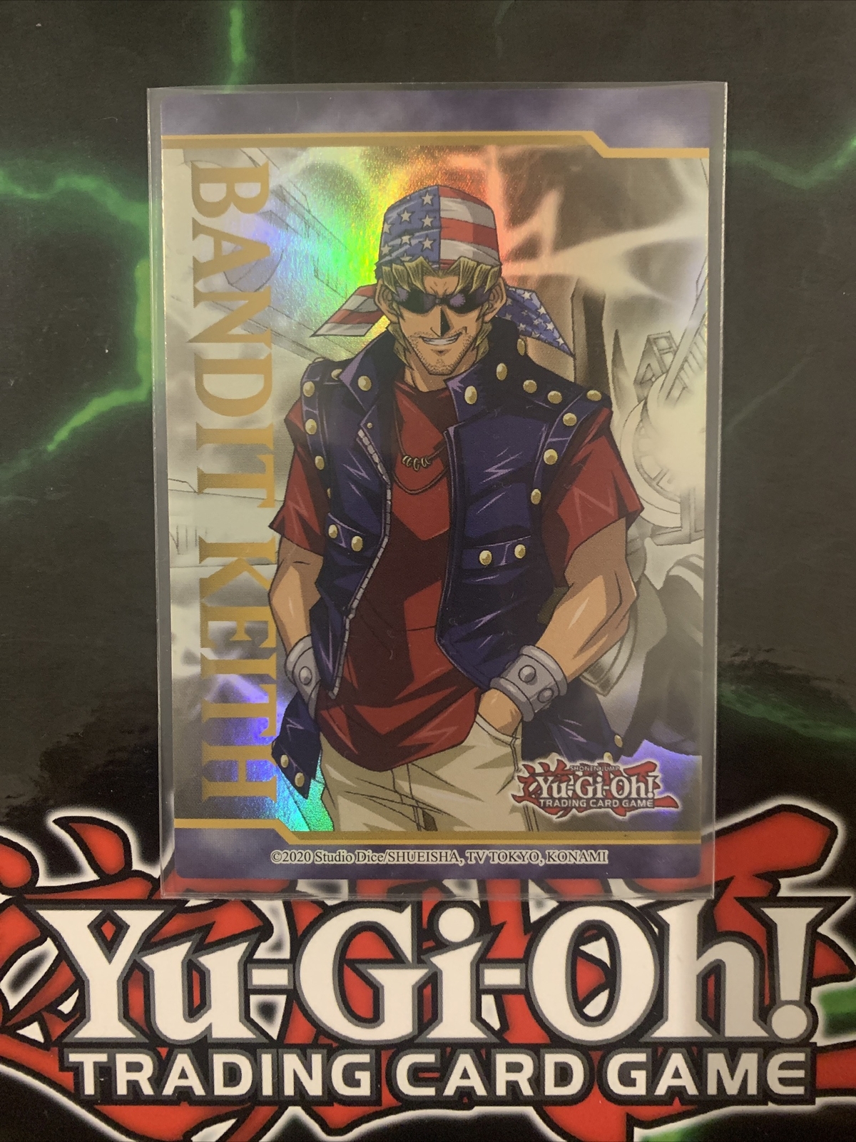 Yugioh - Bandit Keith Art Token *Holographic* LDS1 (NM/M) | eBay Australia
