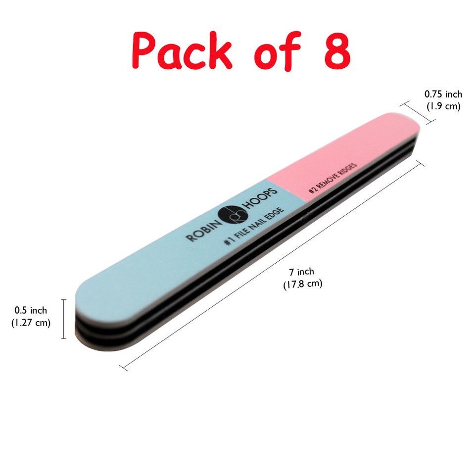 4 Way Nail Buffer / File Nail Edge, Remove Ridges, Smooth Surface ...