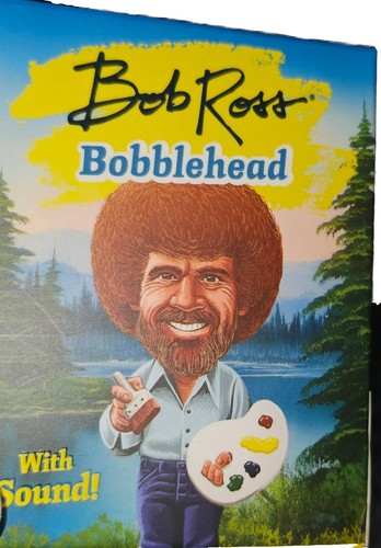 Bob Ross Mini Bobblehead W/Sound & Popular Sayings. | eBay