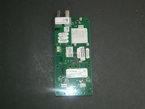 EST EDWARDS 3X-FIB8 FIBER OPTIC NETWORK MODULE WITH MMXVR OUTPUT ...