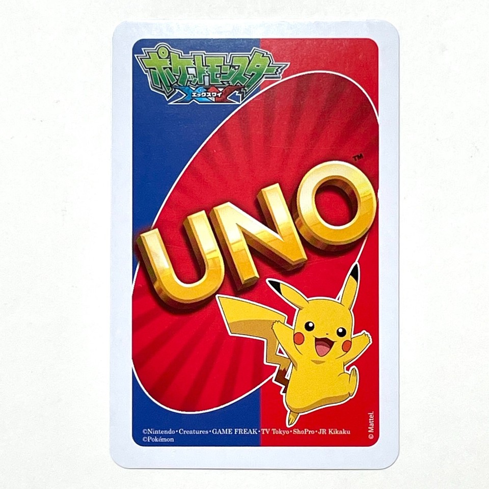 Rare UNO Pocket Monster XY Pokemon Game cards Nintendo Japanese | eBay