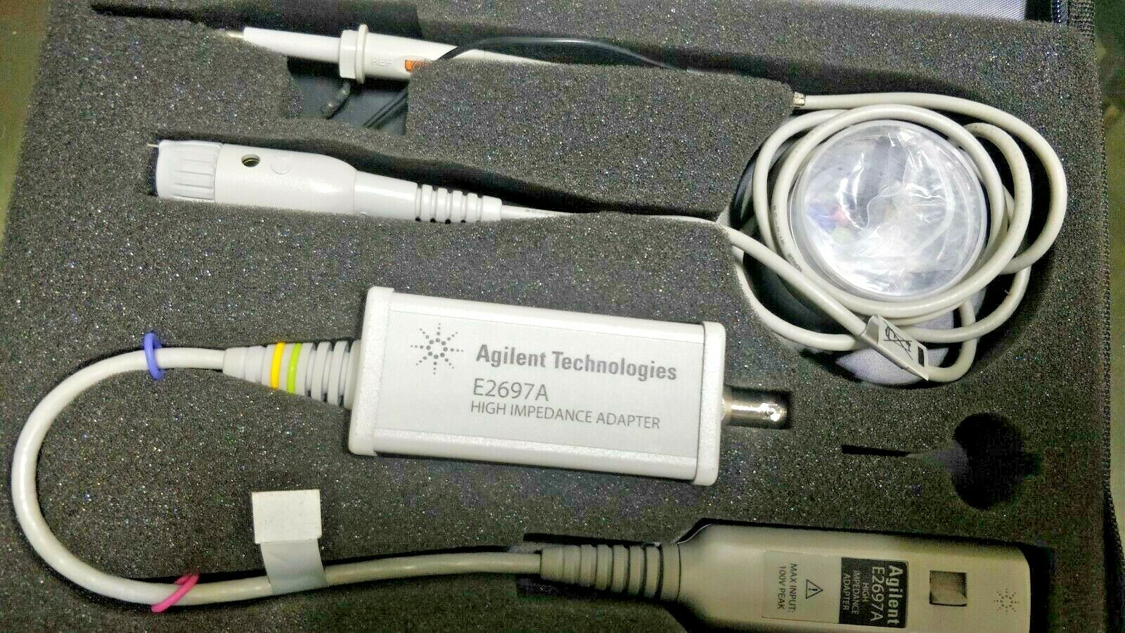 Agilent E2697A High Impedance Adapter with 500 MHz Passive Probe ...