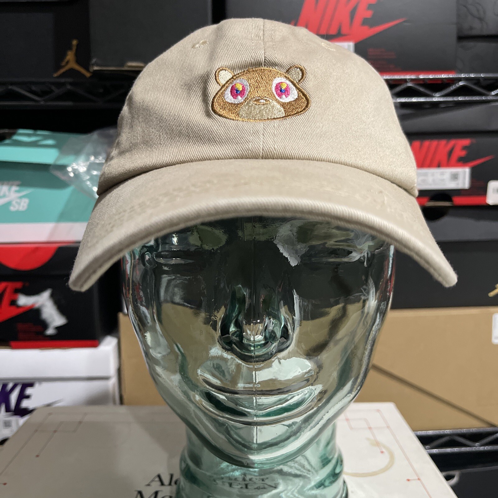 Kanye West Graduation Bear Hat Cap Adult One Size Str… - Gem