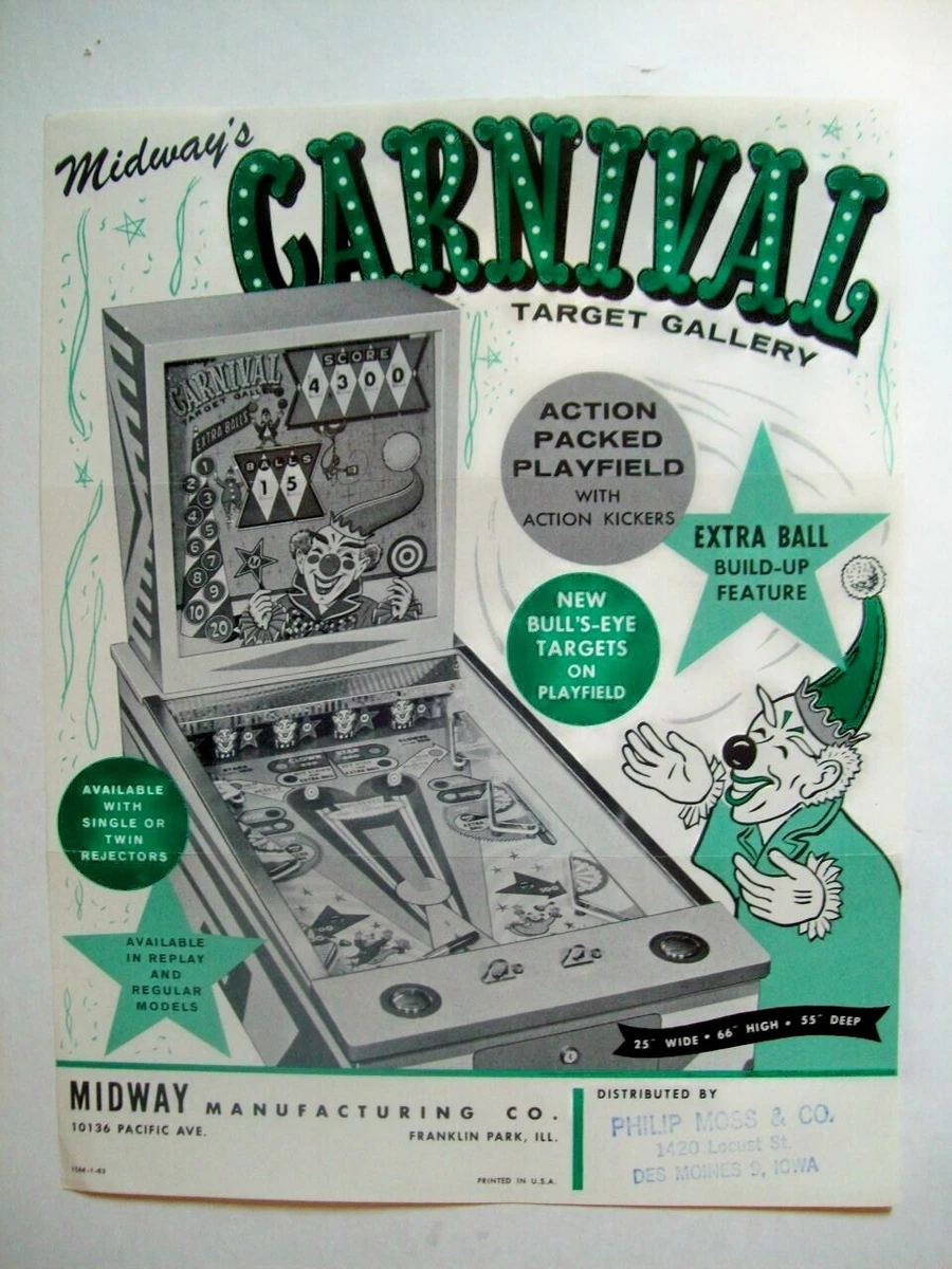 Vintage Carnival Midway Games