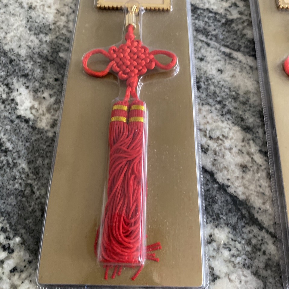 Beijing 2008 Summer Olympics China Good Luck Charm Red Tassel Souvenir ...