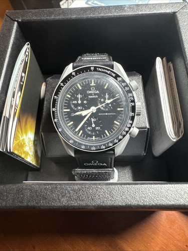 Swatch x Omega Moonswatch Mission To The Moon - With Box | eBay