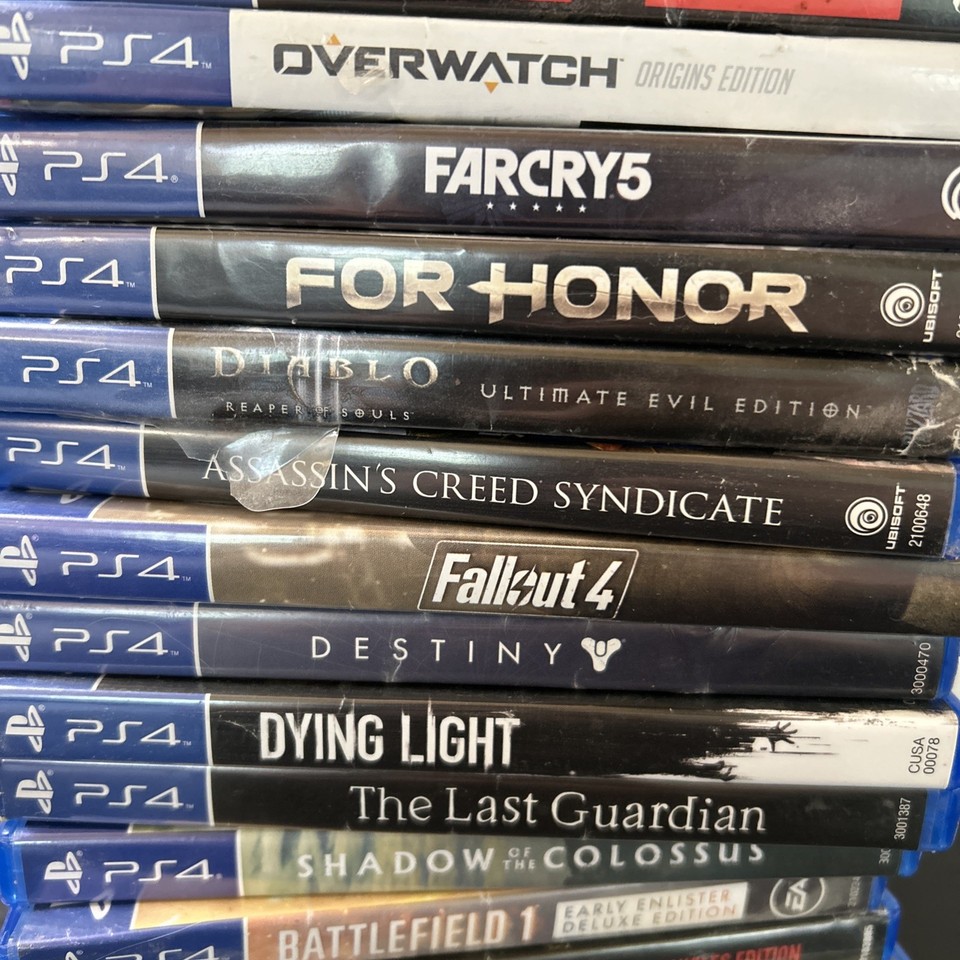 Huge Ps4 Game Lot Bundle 25 Games!! Call of Duty, Assassin’s Creed ...