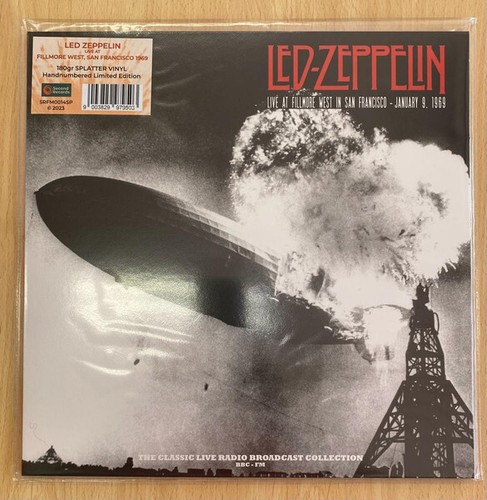 Led Zeppelin Red -Live At Fillmore West In San Francisco January 9 1969 ...