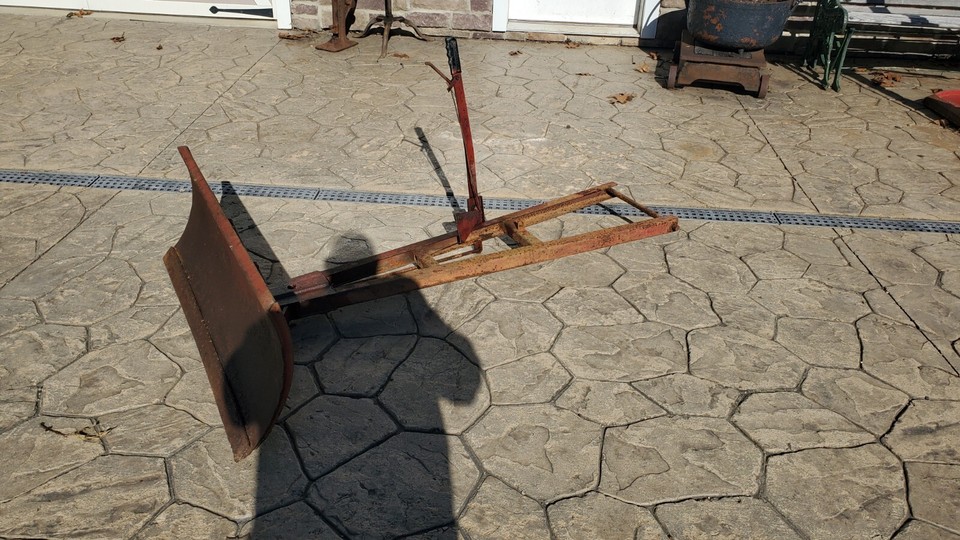 Wheel Horse Short Frame Snow / Dozer Plow Blade. Complete. | eBay
